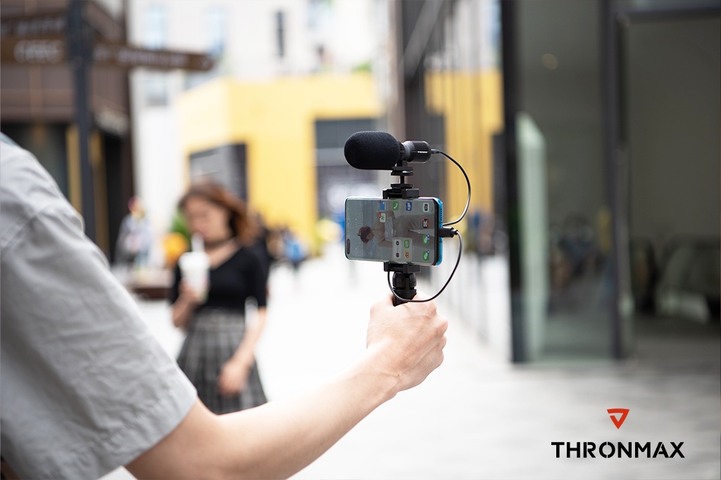 THRONMAX C1 STREAMMIC Microphone Kit. Mic With Tripod Phone Holder ...