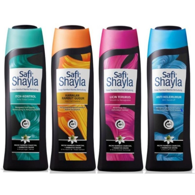 SAFI SHAYLA SHAMPOO WANITA BERTUDUNG 160 | Shopee Malaysia