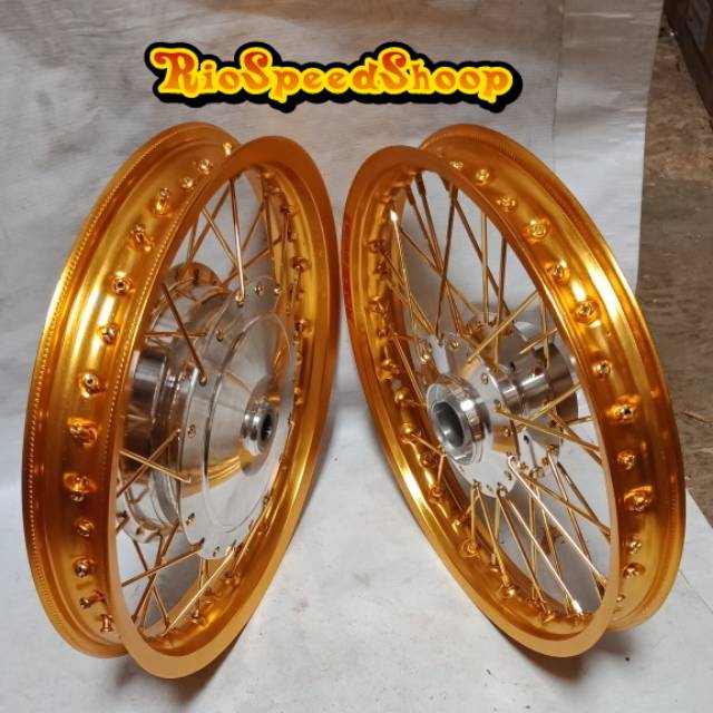 Mio, Fino, Xeon Ring14 Rims Gold Spoke Rims | Shopee Malaysia