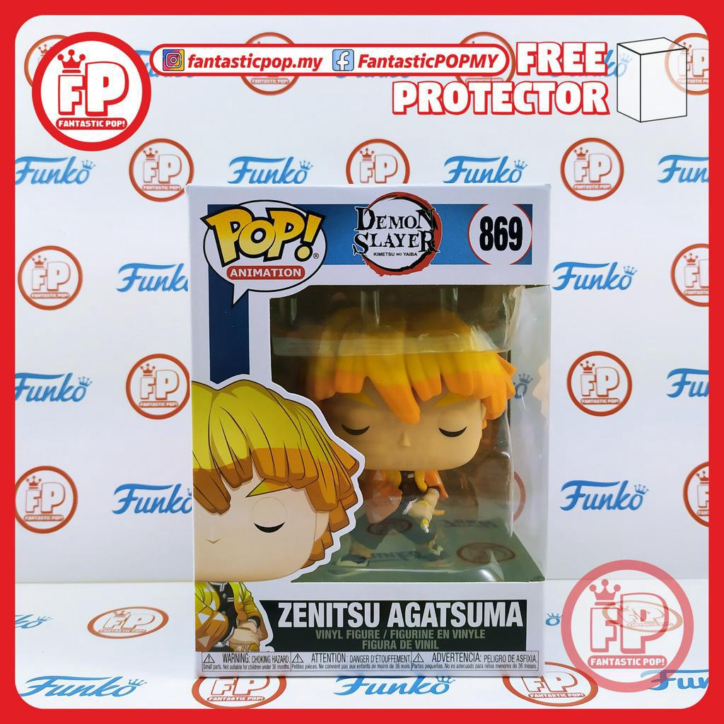 [IN STOCK] Funko POP ! Animation - Demon Slayer - Zenitsu Agatsuma (869 ...