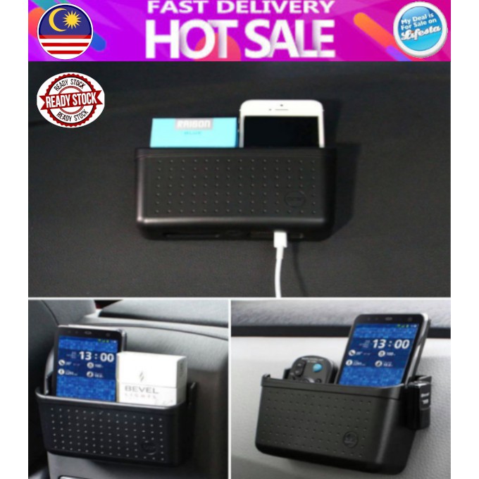 Lifesta Car Universal Multi function Storage Box Phone Charger Cradle ...