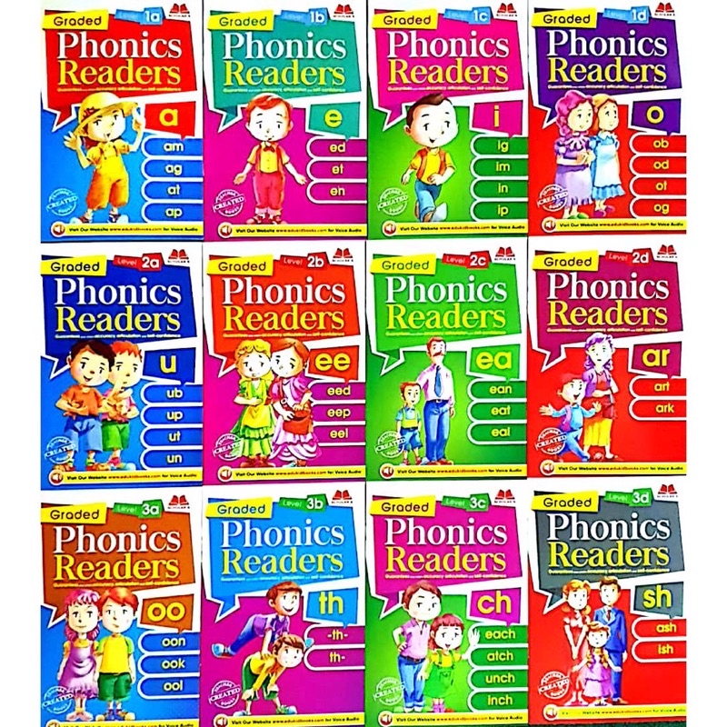 GRADED PHONICS READERS - SCHOLAR'S (12 TITLES) | Shopee Malaysia