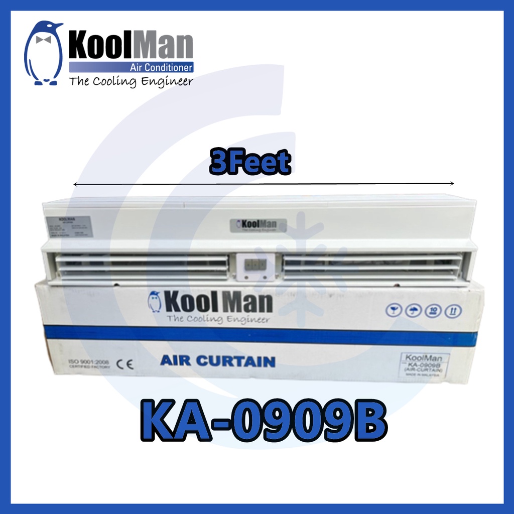 (CLEAR STOCK) 3Feet Koolman Air Curtain KA-0909B 3x8 | Shopee Malaysia