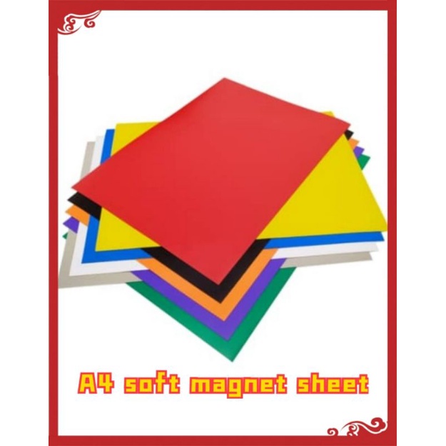 A4 colour soft magnet sheet【21cm x 30cm】 | Shopee Malaysia