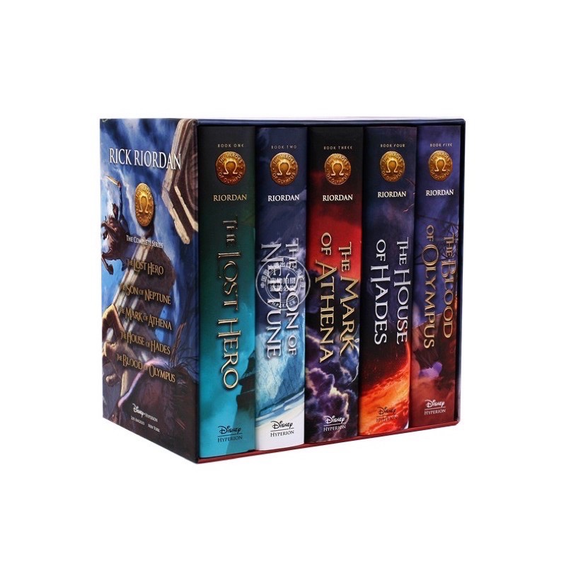 (hardcover 5 books ) The Heroes of Olympus Boxed Set 5books | Shopee ...