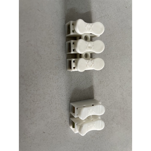 (10pcs) 2 Pin / 3 Pin Self Locking Electrical Cable Connector Quick ...