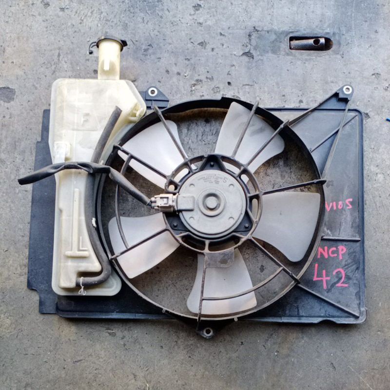 🇯🇵🇯🇵 FAN MOTOR Toyota Vios NCP42 NCP93 1NZ Radiator Fan With Fan ...