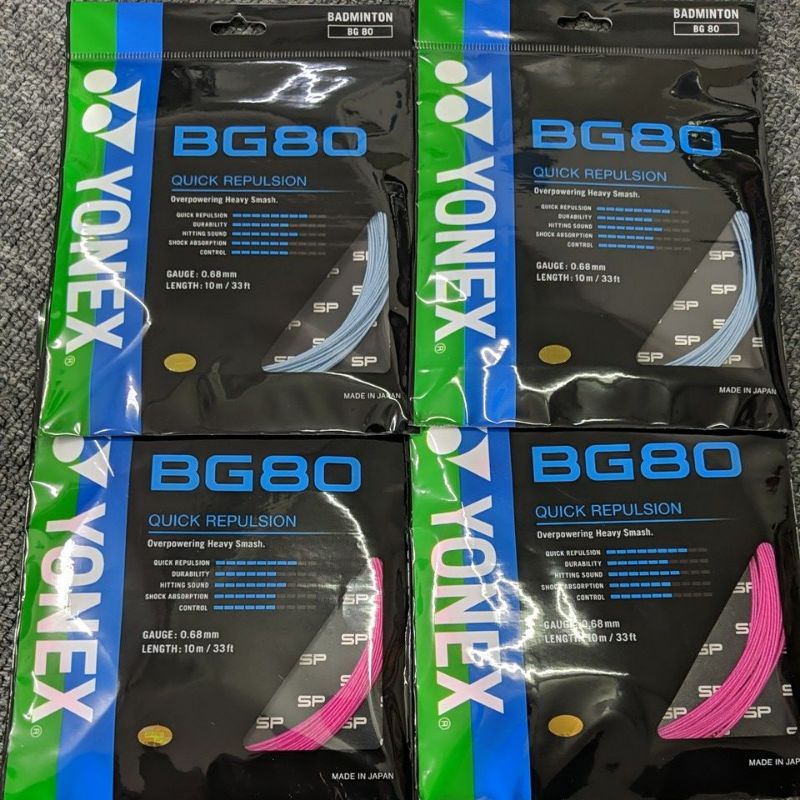 YONEX BG80 BADMINTON STRING | Shopee Malaysia