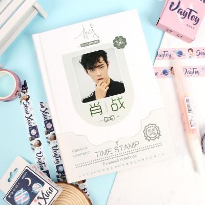 Xiao Zhan Time Stamp Exquisite Notebook Album Signature Ledger Handbook ...
