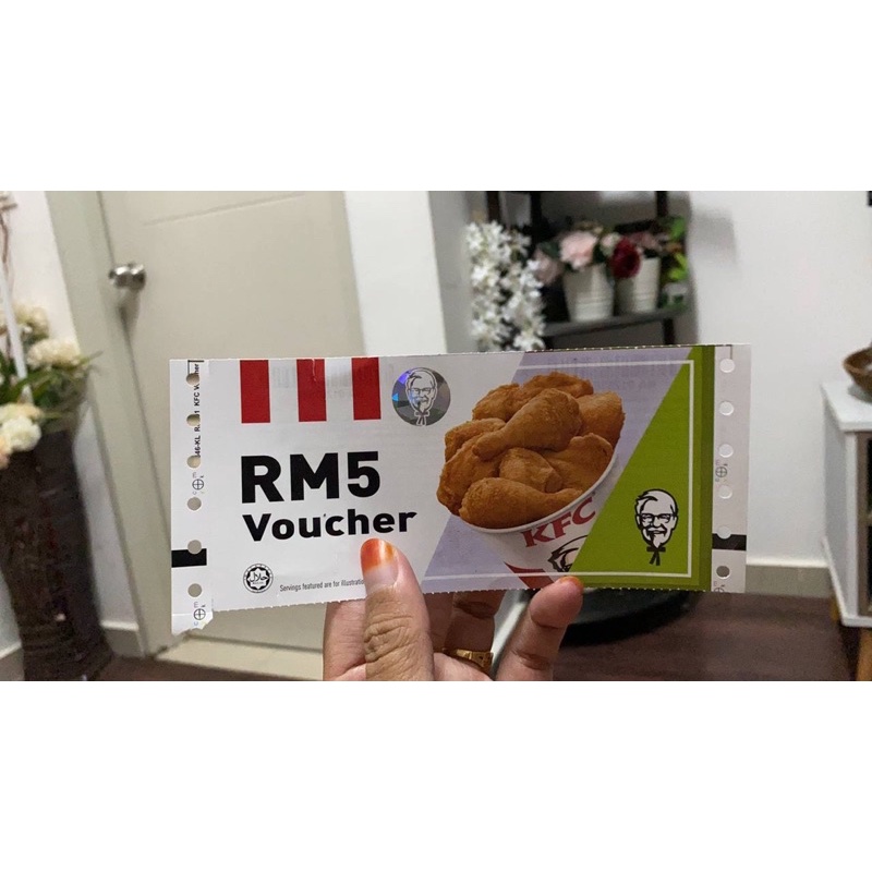 voucher kfc bernilai RM5. RM3.80 Sekeping | Shopee Malaysia