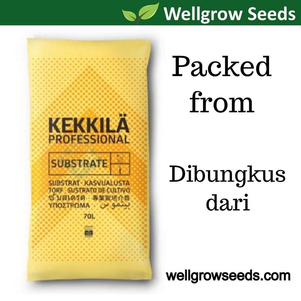 Peat Moss Fine Various Sizes (Kekkila)/Seedling Substrate/Tanah Semaian ...