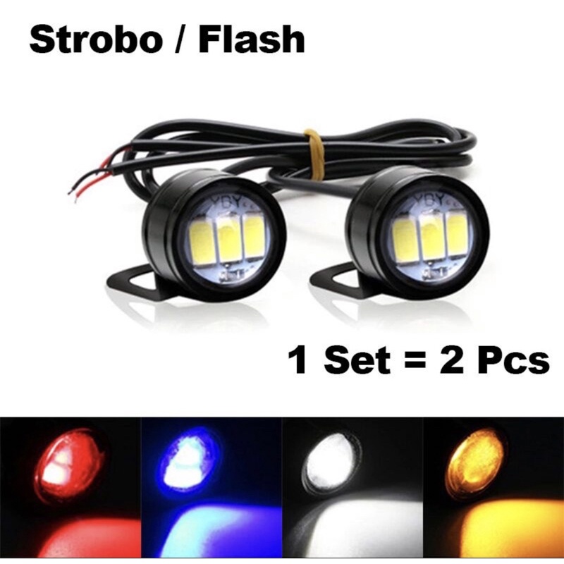 MATA Eagle EYE Strobe EAGLE EYE FLASH Strobe Flashing 3 LED With Mirror ...