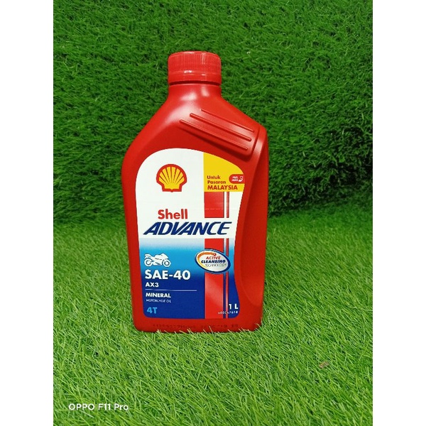 BIG OFFER!! SHELL AX3 SAE 40 (100% ORIGINAL SHELL MALAYSIA PACKING)🔥 ...