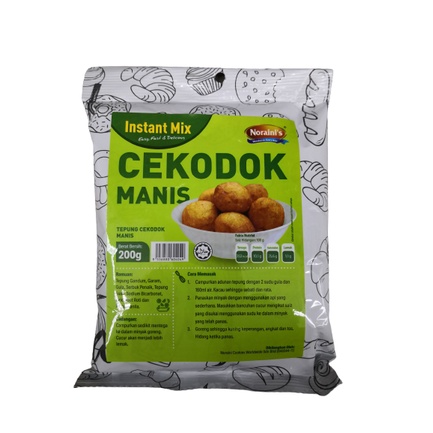 Tepung Cekodok Pisang / Manis By Noraini's 200g | Shopee Malaysia