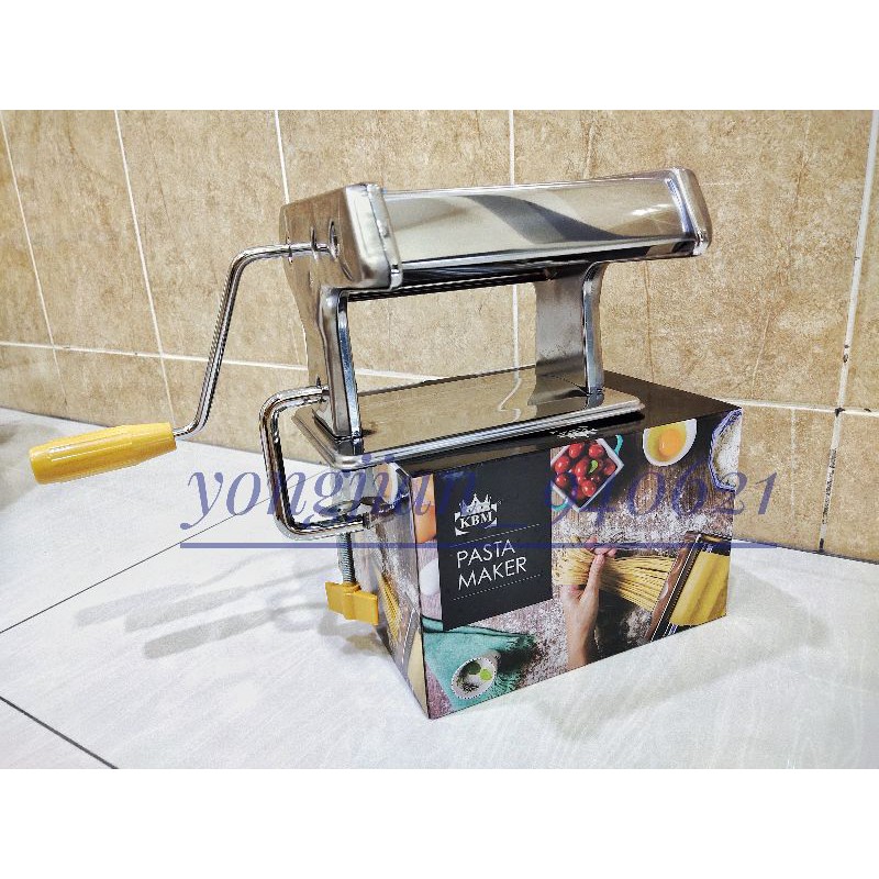 KBM Pasta Maker Machine Noodle Curry Puff Maker Ampia Spaghetti Mesin ...