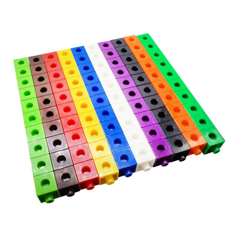 2 Cm Link Cube 10 Colour ( 500 Pieces ) | Shopee Malaysia