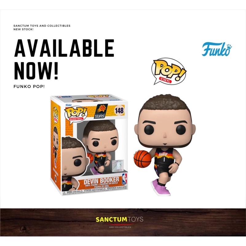 [Ready Stock!] Funko Pop! Basketball: NBA - Phoenix Sun Devin Booker ...