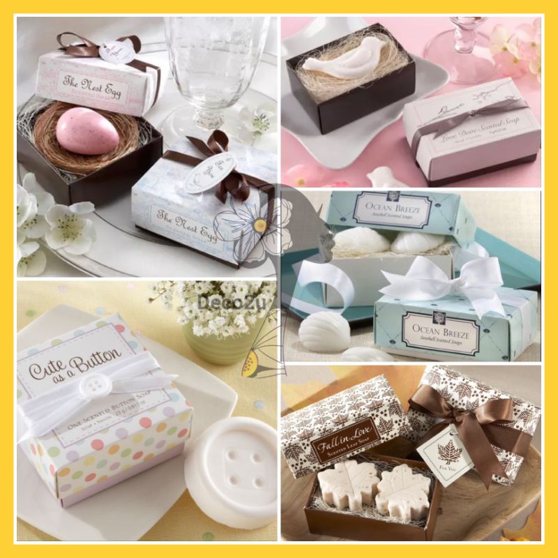 DECO2U - Sabun Kotak Murah Doorgift Cute Soap Wedding Gift Box ...