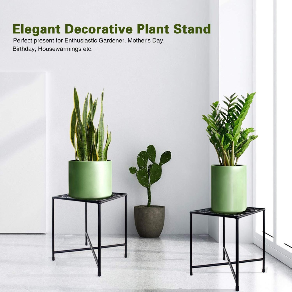 Metal Iron Art Plant Stant Flower Pot Rack Base Holder.3012 | Shopee ...