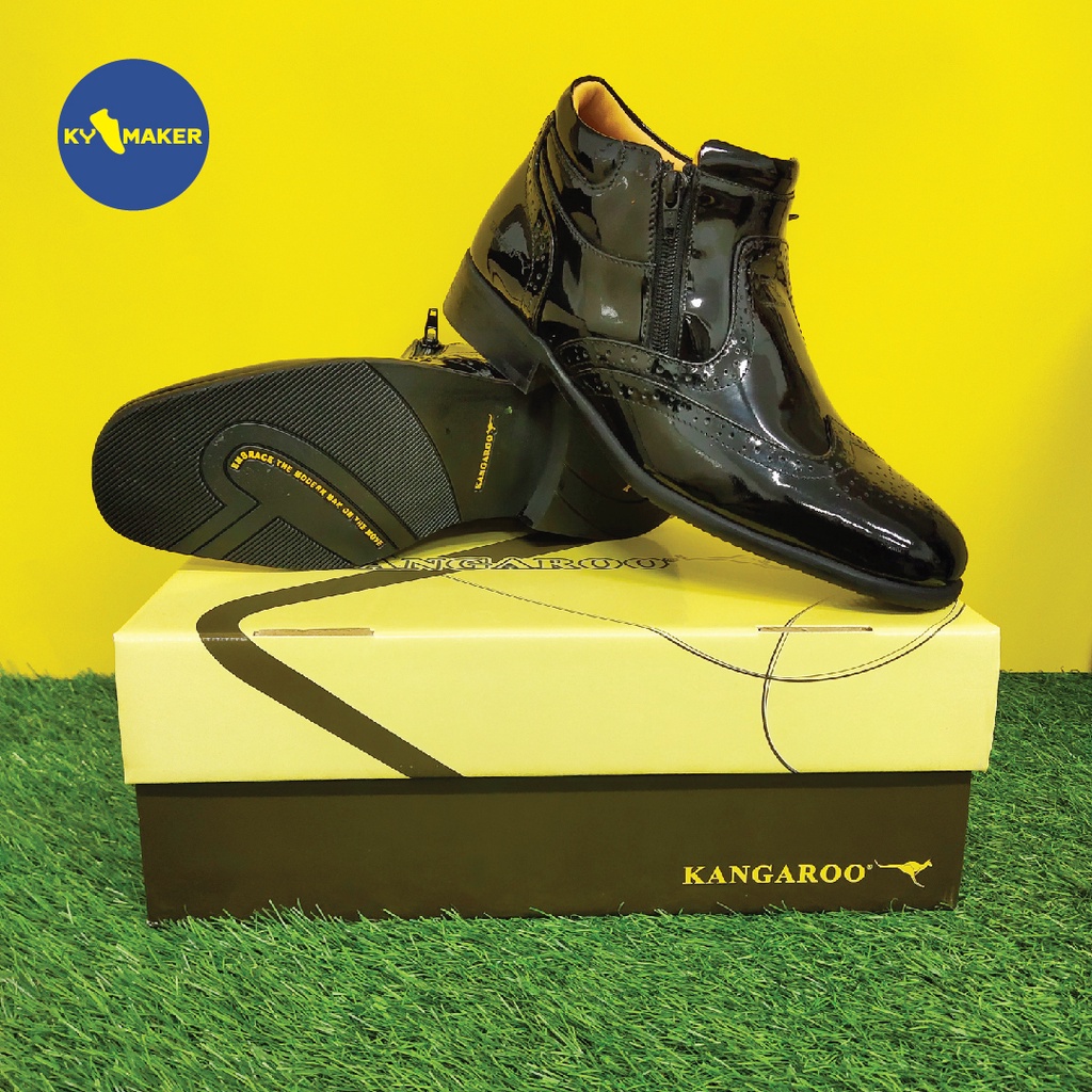 Kasut Kulit Original Kangaroo Leather Mid Cut Office Footwear (9364 ...
