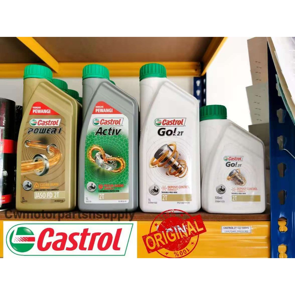 CASTROL 2T ORIGINAL [100% ORIGINAL CASTROL] | Shopee Malaysia