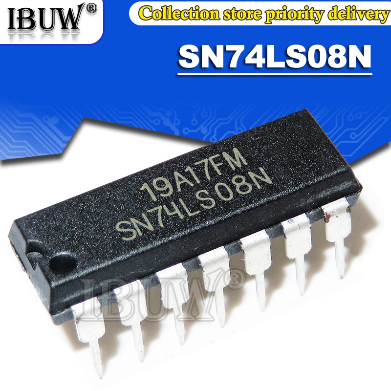 10PCS SN74LS08N DIP14 SN74LS08 74LS08N 74LS08 DIP Integrated IC | Shopee Malaysia