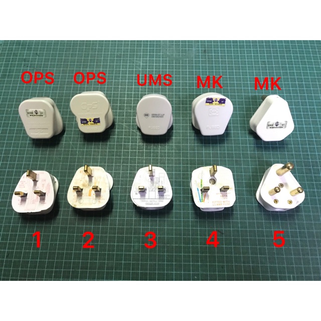 13A/15A Plug Top UK Standard 3 Pin Plug Top BS Standard | Shopee Malaysia