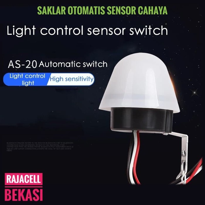 CAHAYA 220v 10A LDR PhotoSwitch Rainproof Light Sensor Automatic Light ...