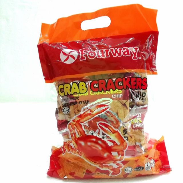 FOURWAY CRAB CRACKER CHIP 5 x 45g | Shopee Malaysia