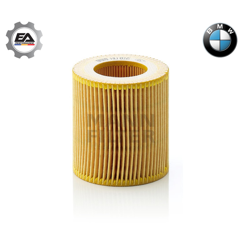 OIL FILTER BMW 3 5 SERIES E60 E90 F10 HU816X MANN GERMANY (READY STOCK ...