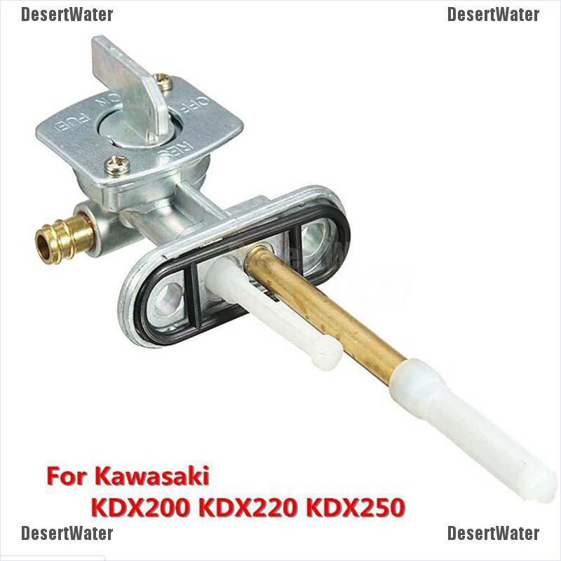 DEW Gas Fuel Tank Valve Petcock Switch Assembly For Kawasaki KDX200 ...