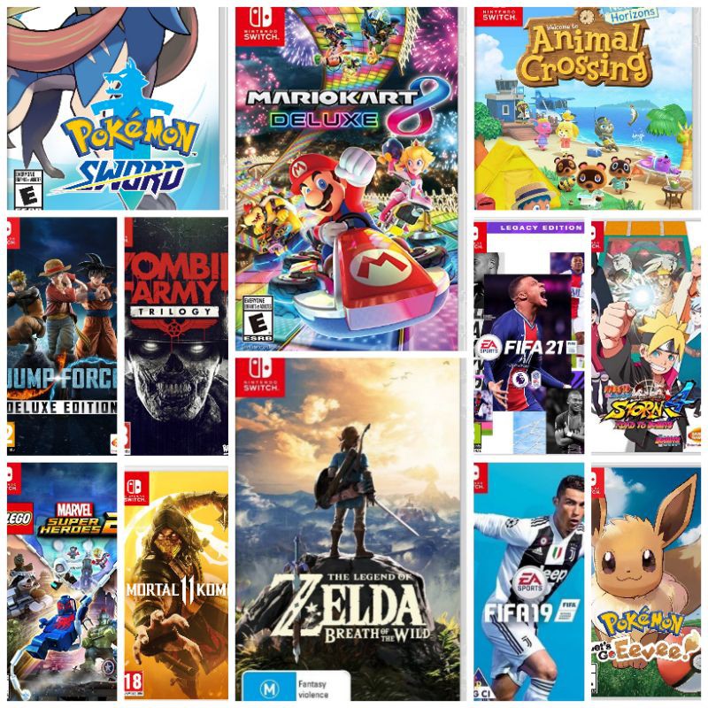 Nintendo Switch Games (Used) | Shopee Malaysia