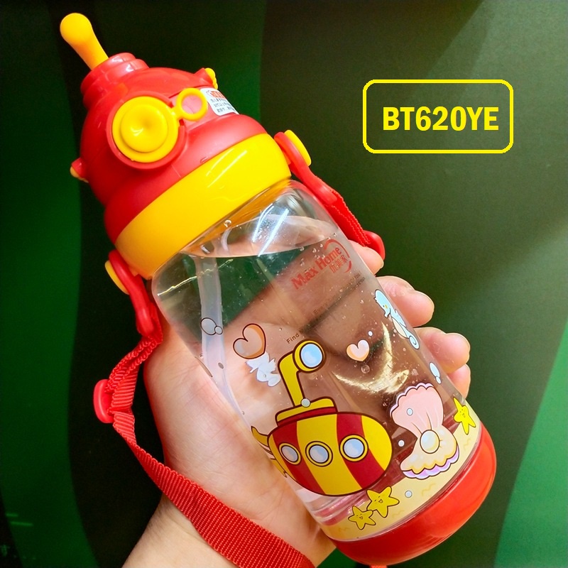 🔥 Barang Murah 🔥 620ML Kartun Botol Air Comel Botol Jerami Berkualiti ...