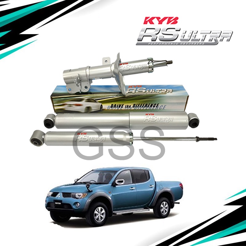[342HD07] KYB RS ULTRA MITSUBISHI TRITON KB4T 4WD Front HEAVY DUTY GAS ...