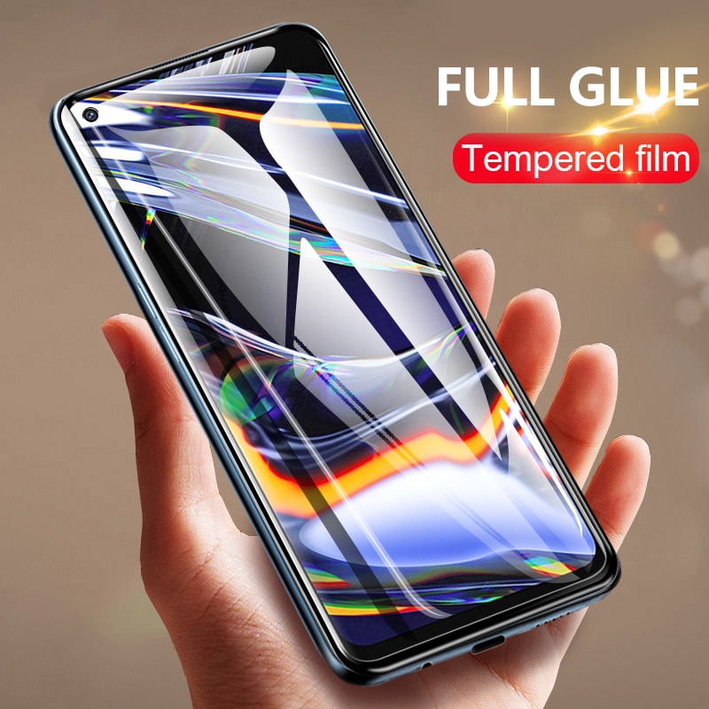 Vivo Tempered Glass Screen Protector FULL COVER 9D Vivo Y21 Y21A Y21S ...