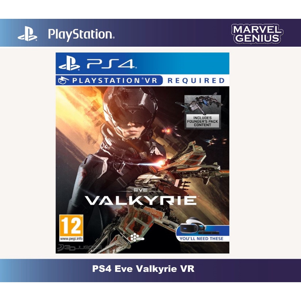 PS4 GAME EVE VALKYRIE [PSVR REQUIRED](ENGLISH) | Shopee Malaysia