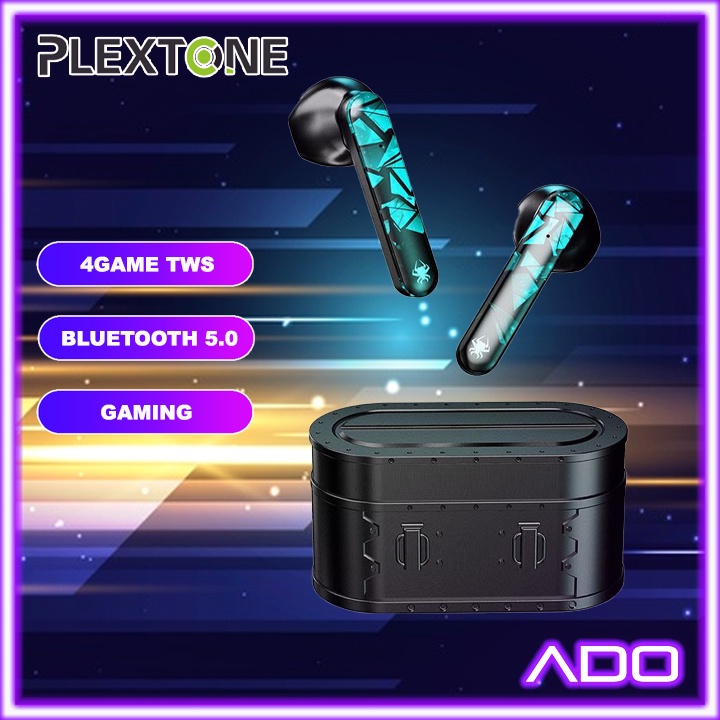 Plextone 4Game TWS True Wireless Gaming Earphone Touch Key Bluetooth 5. ...