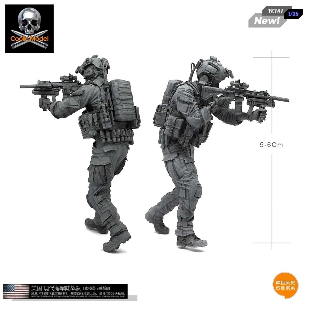 1/35 Modern Us Army Elite Special Forces Resin Soldier Model [Super ...