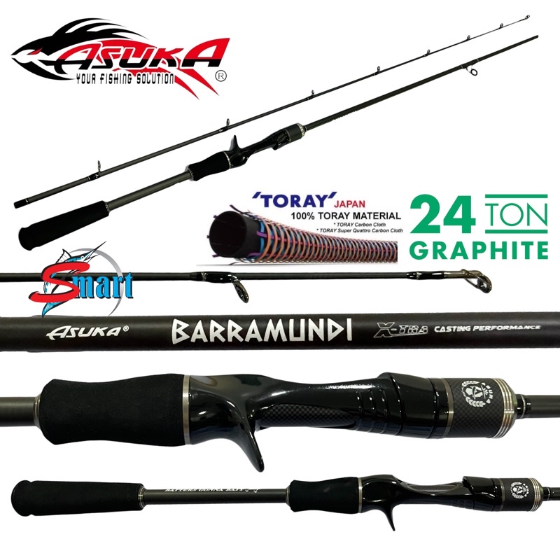 New ASUKA BARRAMUNDI X-TRA FISHING ROD | Shopee Malaysia