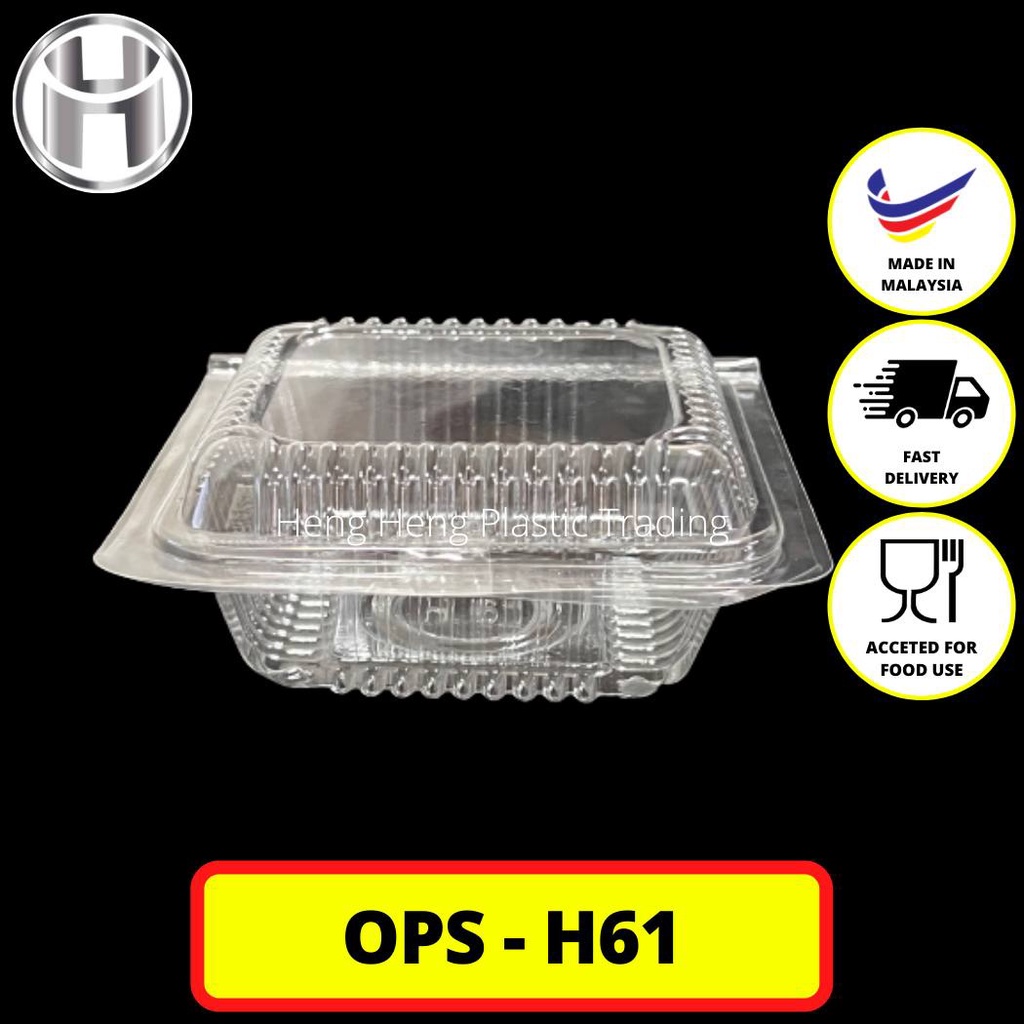 H61 BENXON OPS-H61 / DISPOSABLE CLEAR PLASTIC TRAY WITHOUT LOCK / BEKAS ...