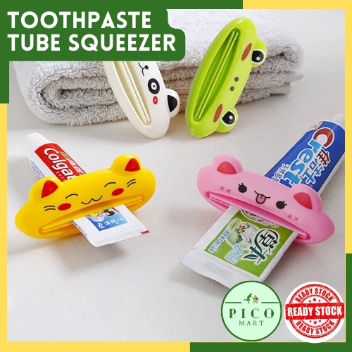 Toothpaste Tube Squeezer | Cute Cartoon Toothpaste Cap Dispenser ...