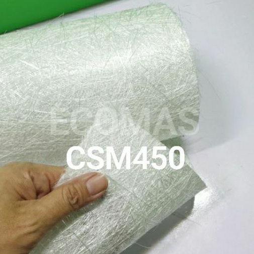GRED A KAIN FIBER 450GSM / CSM450 (1M-10M) FIBERGLASS CHOP STRAND MAT ...