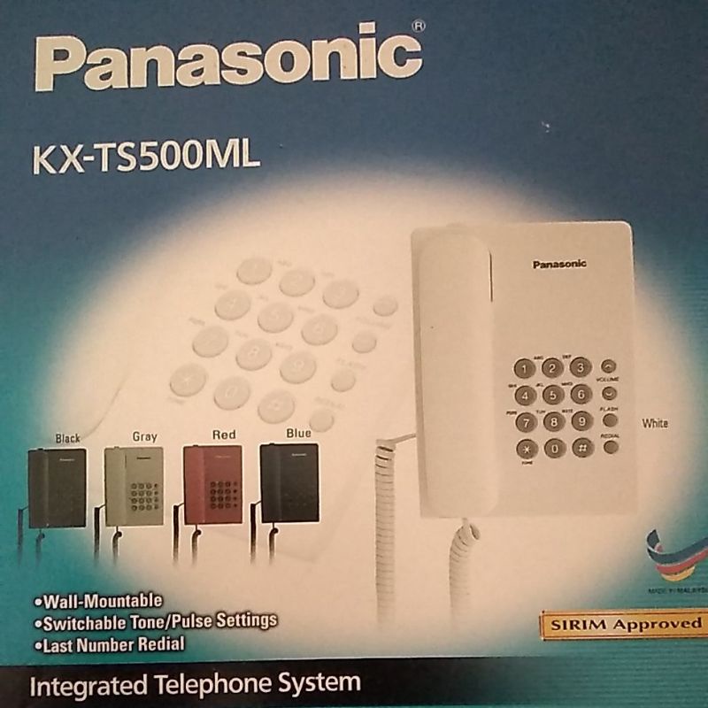 Panasonic single line phone | Shopee Malaysia
