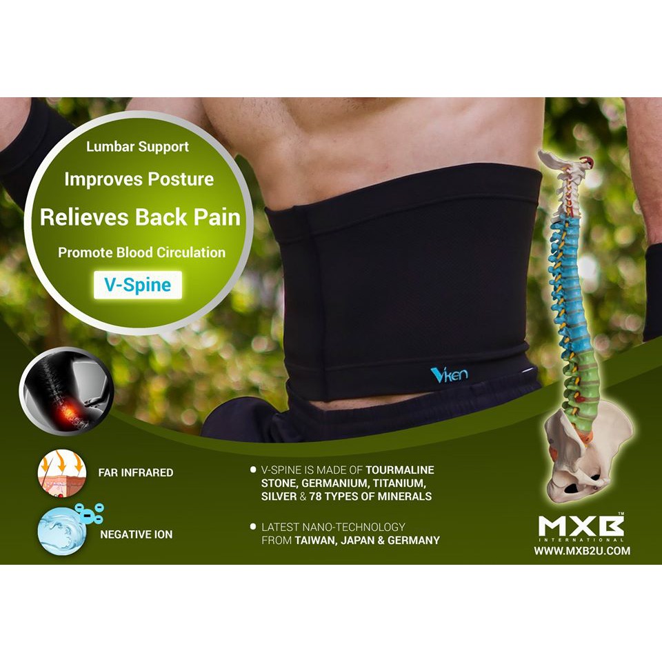 Spine Protector Ultimate Energy V-Spine spine pain relief | Shopee Malaysia