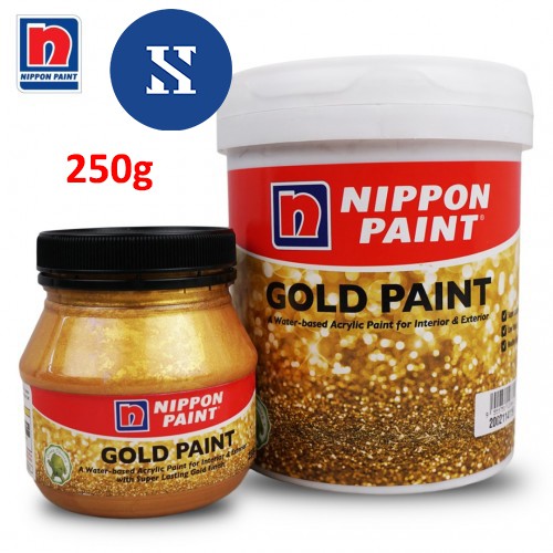 [READY STOCK] NIPPON Gold Paint Acrylic Paint Water Based Interior ...