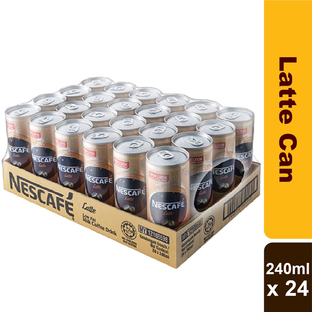 NESCAFE Latte Can 1 Carton (240ml x 24) | Shopee Malaysia