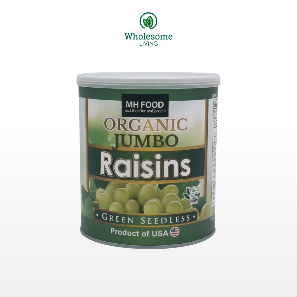 MH Organic Jumbo Raisins Green Seedless (300g) | Shopee Malaysia