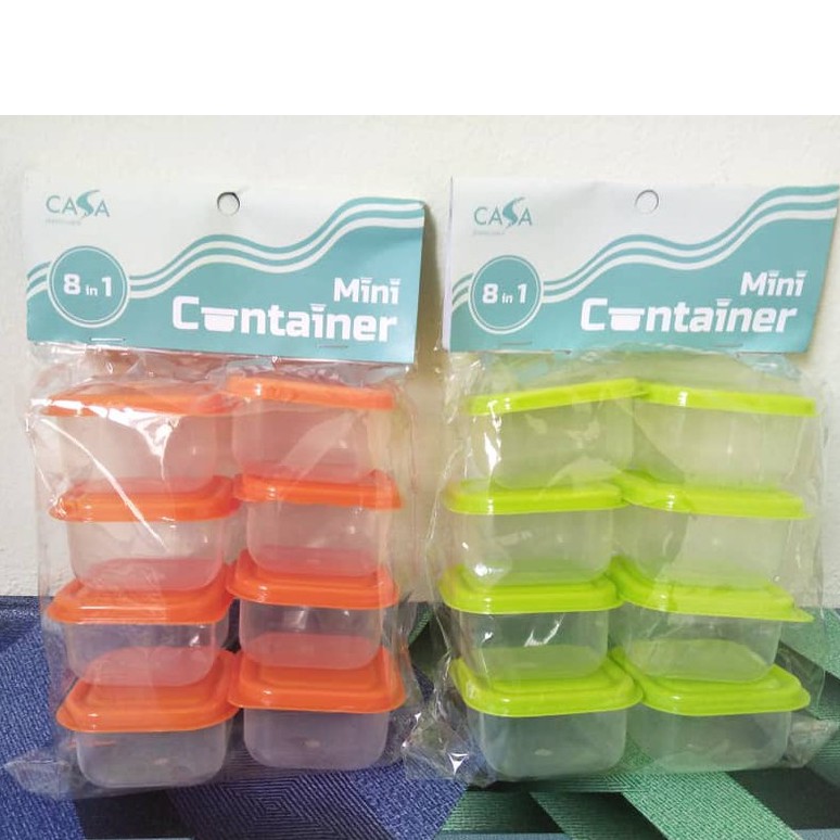 [Ready Stock] Bekas mini / Mini Food container/Bekas Tupperware/ Bekas ...