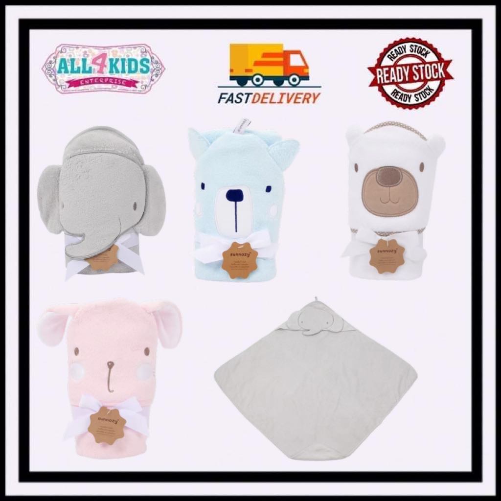 Sunnozy High Absorbent Cute Baby Hooded Baby Towel for Newborn - Tuala ...