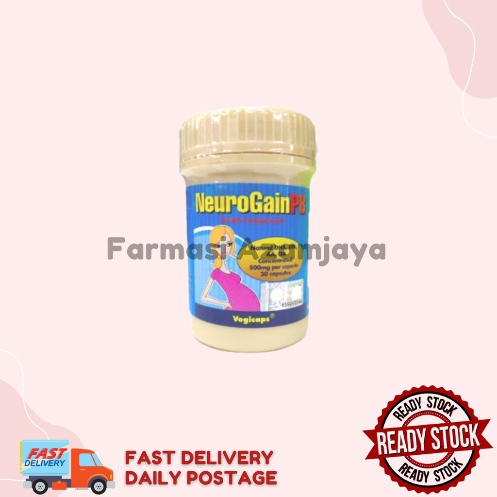 NEUROGAIN PB EGICAPS FOR PREGNANT WOMAN 30 CAPSULES/BOTTLE (EXP: 05/24 ...